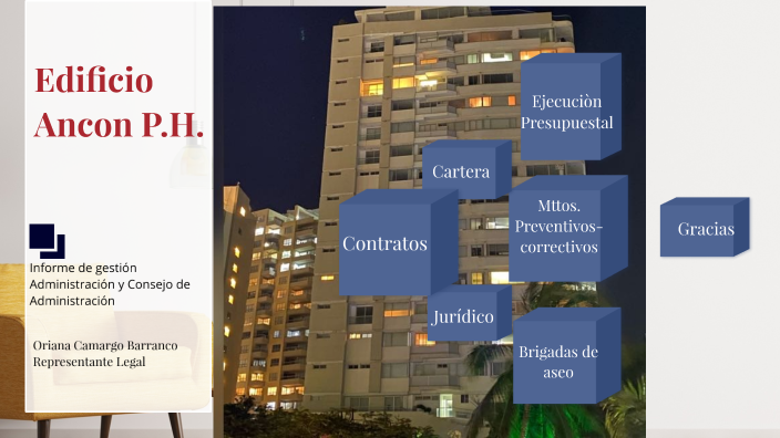 Informe de gestión Octubre 2020 - Enero 2021 Edificio Ancon P.H. by Oriana Camargo on Prezi