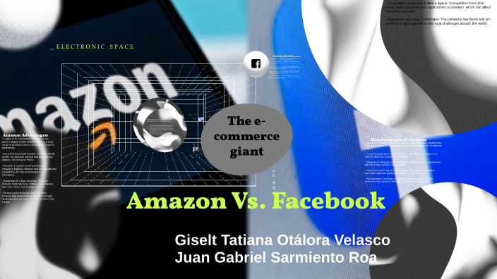 War of tech giants Amazon Vs. Facebook, which dominate E-commerce in ...