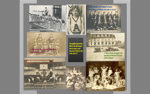 Woman and Sports at Acadia circa 1920's by Amber Langille on Prezi
