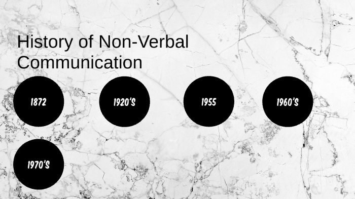 History of Nonverbal communication by Hugh O'Donnell on Prezi