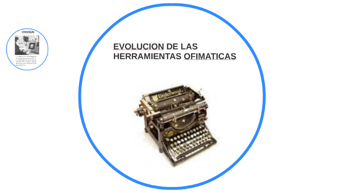 EVOLUCION DE LAS HERRAMIENTAS OFIMATICAS by Reinel Quiroga Leal on Prezi