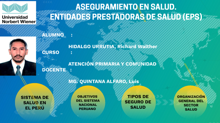 ASEGURAMIENTO EN SALUD. ENTIDADES PRESTADORAS DE SALUD (EPS) by RICHARD ...