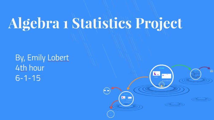 Algebra 1 Statistics Project by Emily Lobert on Prezi