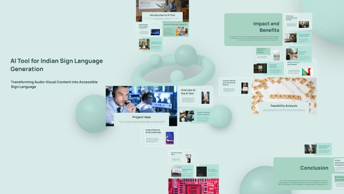 AI Tool for Indian Sign Language Generation by Zoyan Mohammed on Prezi