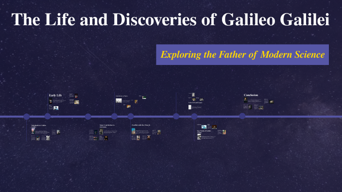 The Life and Discoveries of Galileo Galilei by Lukas Todnem on Prezi
