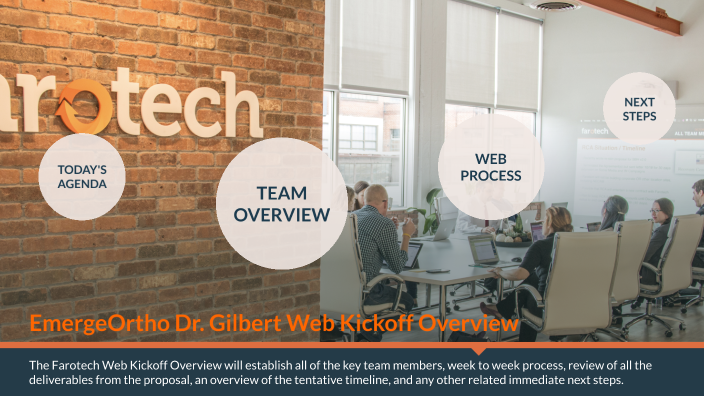 EmergeOrtho Dr. Gilbert Web Kickoff Overview by Brian Nowakowski on Prezi Next