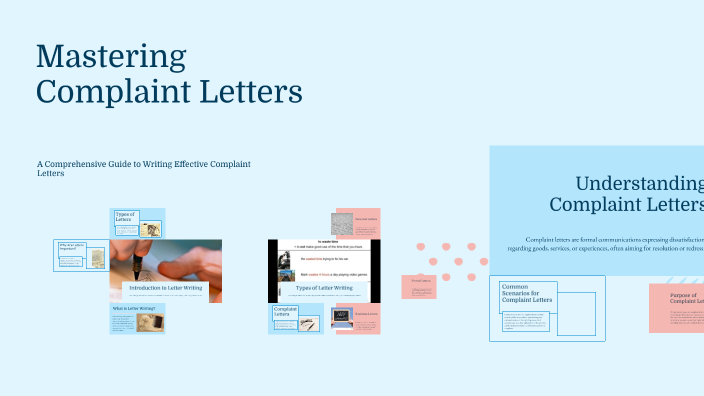 Mastering Complaint Letters by Zainab Jabbar on Prezi