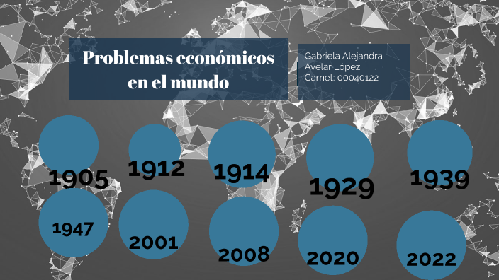 Problemas económicos en el mundo by Gabriela Avelar on Prezi