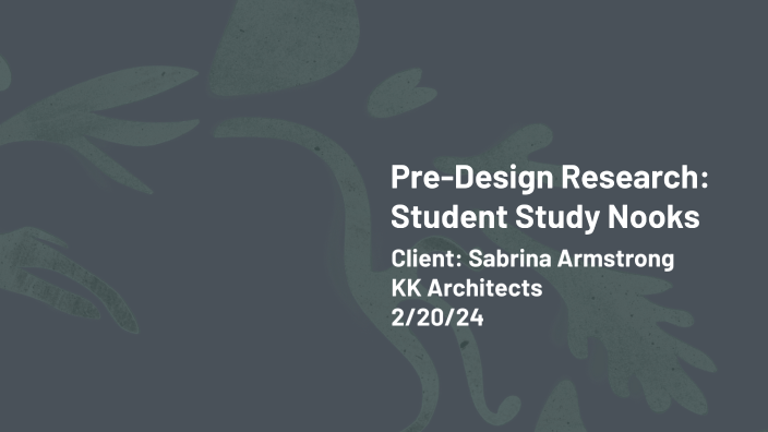Pre-Design Research by Konrad Krysztoforski on Prezi