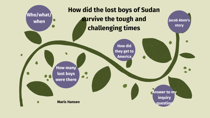 Lost boys of Sudan by M H on Prezi