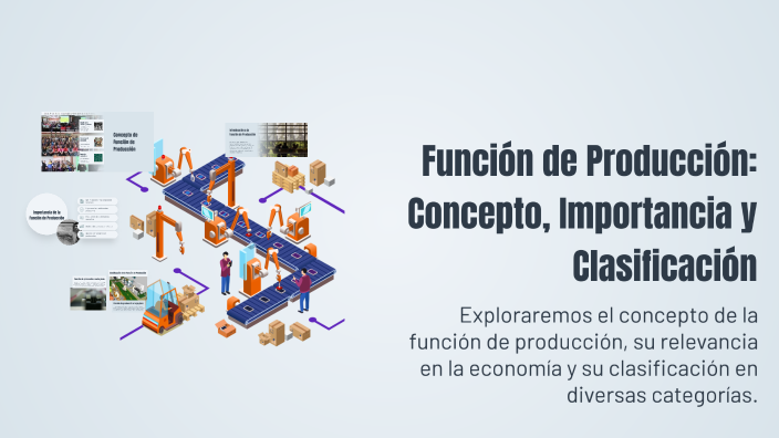Función de Producción: Concepto, Importancia y Clasificación by ...