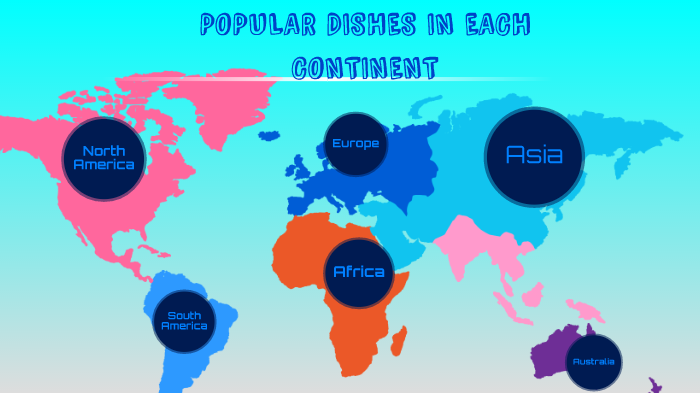 Popular food in each CONTINENT by jofelyn garsula on Prezi