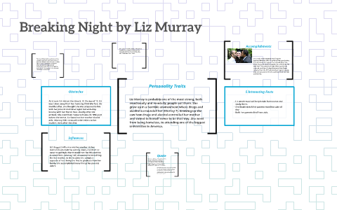 Breaking Night by Liz Murray by Esmeralda Felix