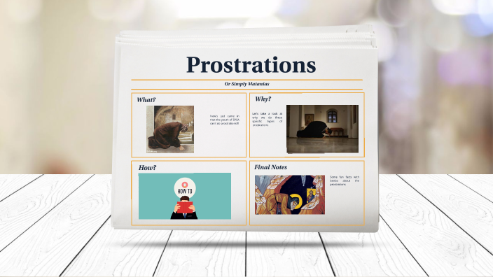 Prostrations According to the Coptic Orthodox Church by Zizo Keber on Prezi