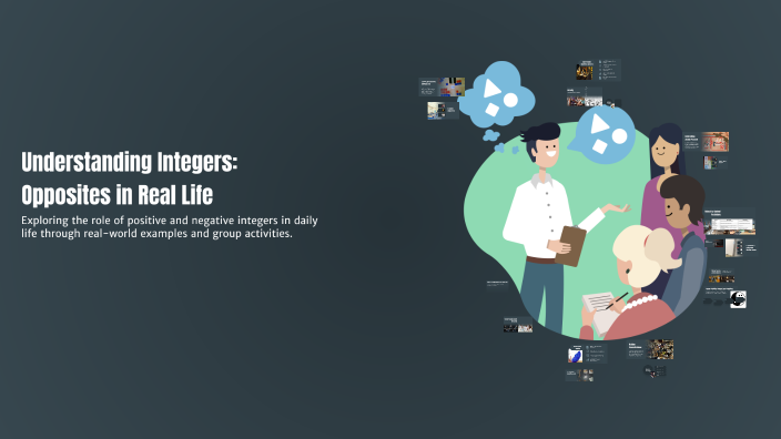 Understanding Integers: Opposites in Real Life by Ryan Roquero on Prezi