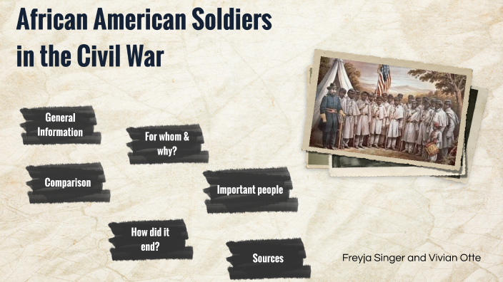 African American Soldiers in the Civil War by Freyja Singer on Prezi