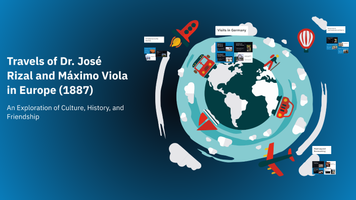 Travels of Dr. José Rizal and Máximo Viola in Europe (1887) by Floro De ...