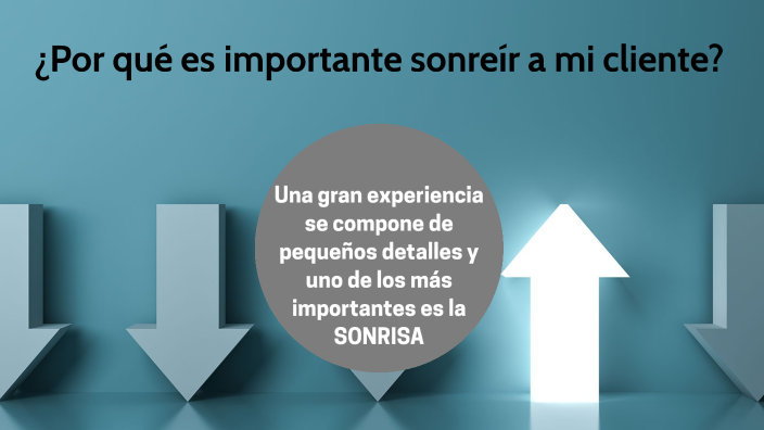 ¿Por qué es importante sonreir a mi cliente? by STEFANY JUAREZ on Prezi