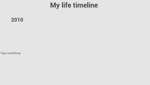 Ronhaar - Life timeline by Eliza Ronhaar on Prezi Design