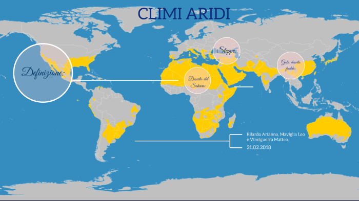 Climi Aridi by Arianna Bilardo on Prezi