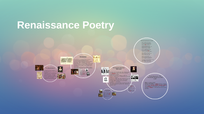 Renaissance Poetry by on Prezi