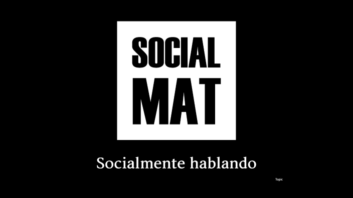 Social Mat by J Robbert on Prezi
