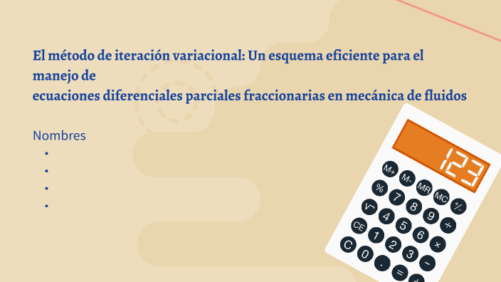 The Variational Iteration Method An Efficient Scheme For Handling
