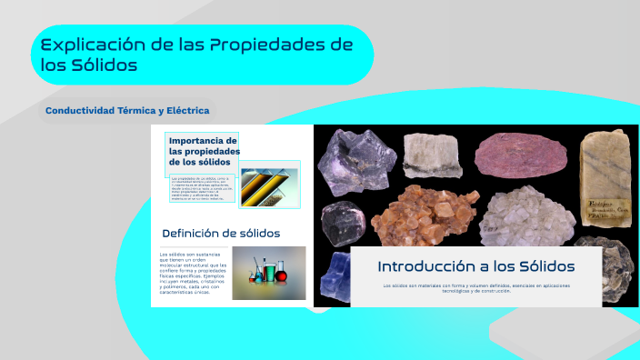 Explicación de las Propiedades de los Sólidos by Mario Zacarias ...