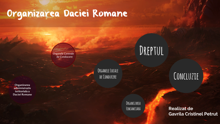 Organizare Daciei Romane by CRISTINEL PETRUŢ GAVRILĂ on Prezi