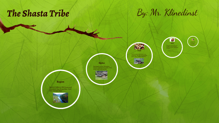 The Shasta Tribe by Mark Klinedinst on Prezi