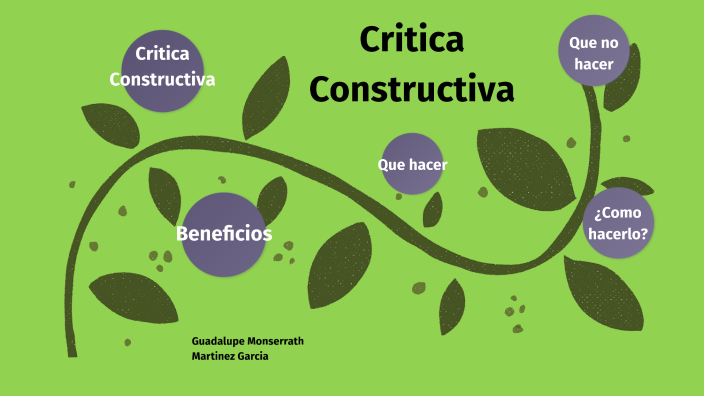 Critica constructiva by Arya on Prezi
