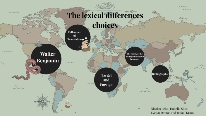 The diferences of lexical choice by Nicão(ni) Lindo dms on Prezi