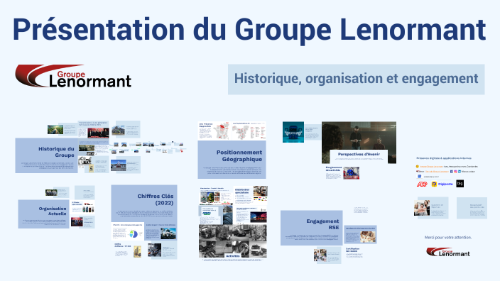 Présentation du Groupe Lenormant by Julien SAVOYE on Prezi