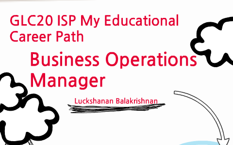 GLC 20 ISP- My Educational and Career Path by Luckshanan Balakrishnan ...