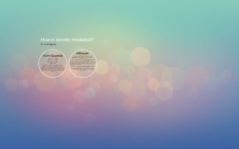 How identity is mediated by Daniel Mallen on Prezi