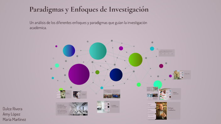 Mapa Conceptual: Paradigmas y Enfoques de Investigación by Dulce ...