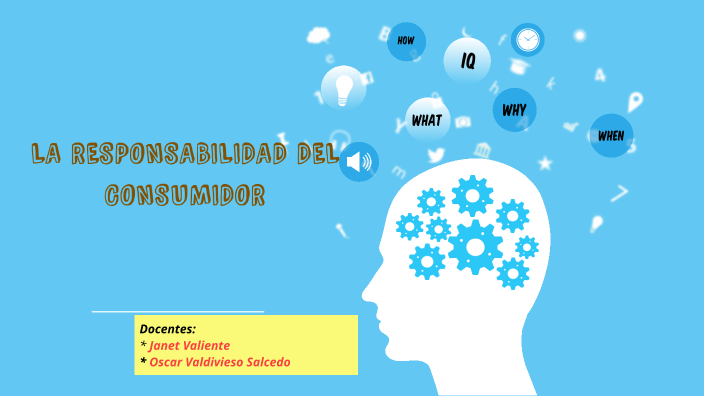 LA RESPONSABILIDAD DEL CONSUMIDOR by oscar valdivieso on Prezi