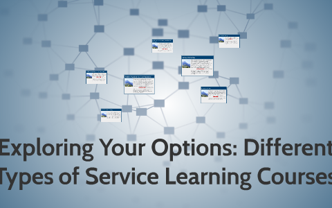 Exploring Your Options: Different Types of Service Learning by Jacqui ...
