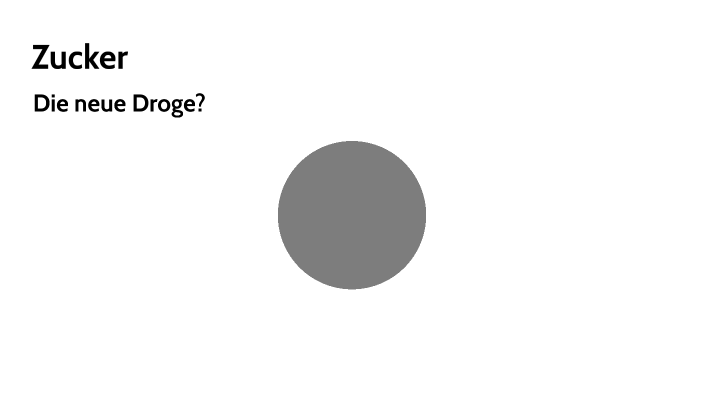Zucker - die neue Droge? by Joseph Matti Hurmuz on Prezi