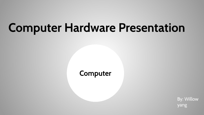 Computer Hardware Presentation by Willow Yang on Prezi