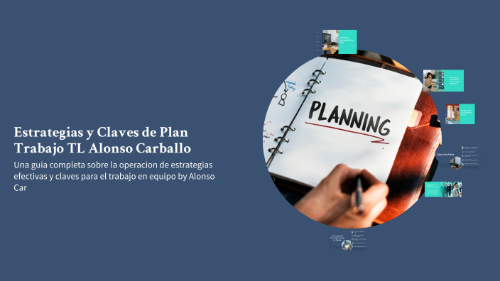 Estrategias y Claves de Plan Trabajo TL Alonso Carballo by Alonso ...