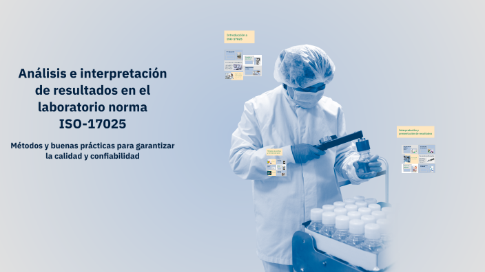 Análisis e interpretación de resultados en el laboratorio norma ISO ...
