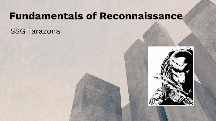7 Fundamentals of Reconnaissance by Christian Tarazona on Prezi