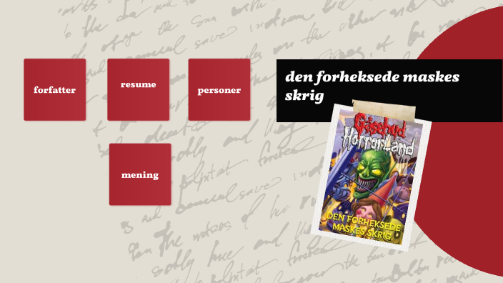 den forheksede maskes skrig by Signe Lykke Nikolajsen on Prezi