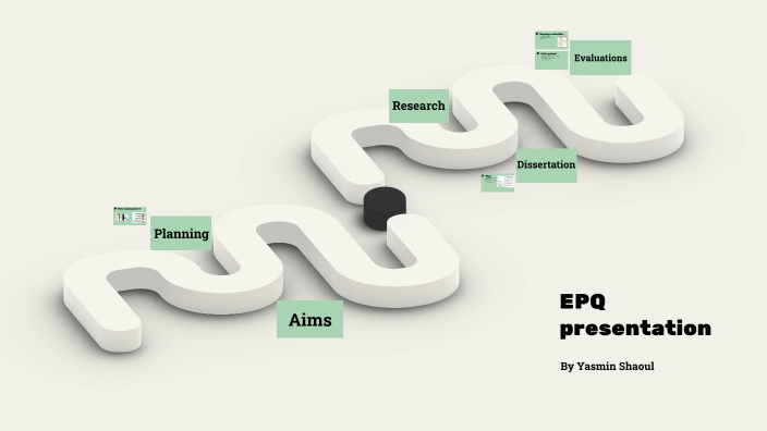 EPQ presentation by Yasmin Shaoul on Prezi