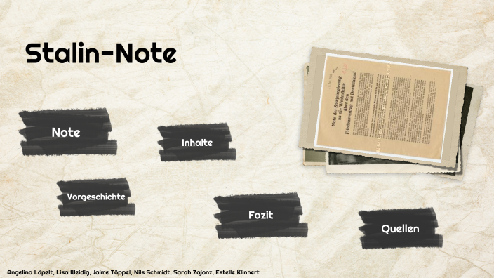 Stalin-Note by estelle klinnert on Prezi