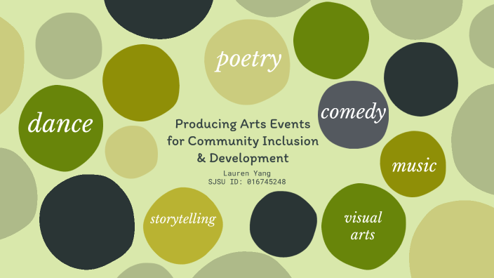 Producing Events for Community Inclusion and Development by Lauren Yang ...