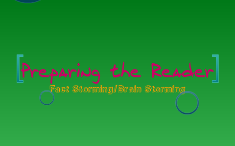 Preparing the Reader: Fact Storming by Jessica Powell on Prezi
