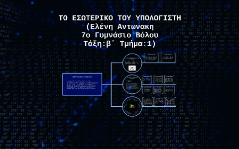 ΤΟ ΕΣΩΤΕΡΙΚΟ ΤΟΥ ΥΠΟΛΟΓΙΣΤΗ by eleni antonaki on Prezi