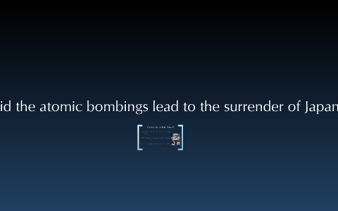 Atomic Bombs and WWII by Andrew Crites on Prezi